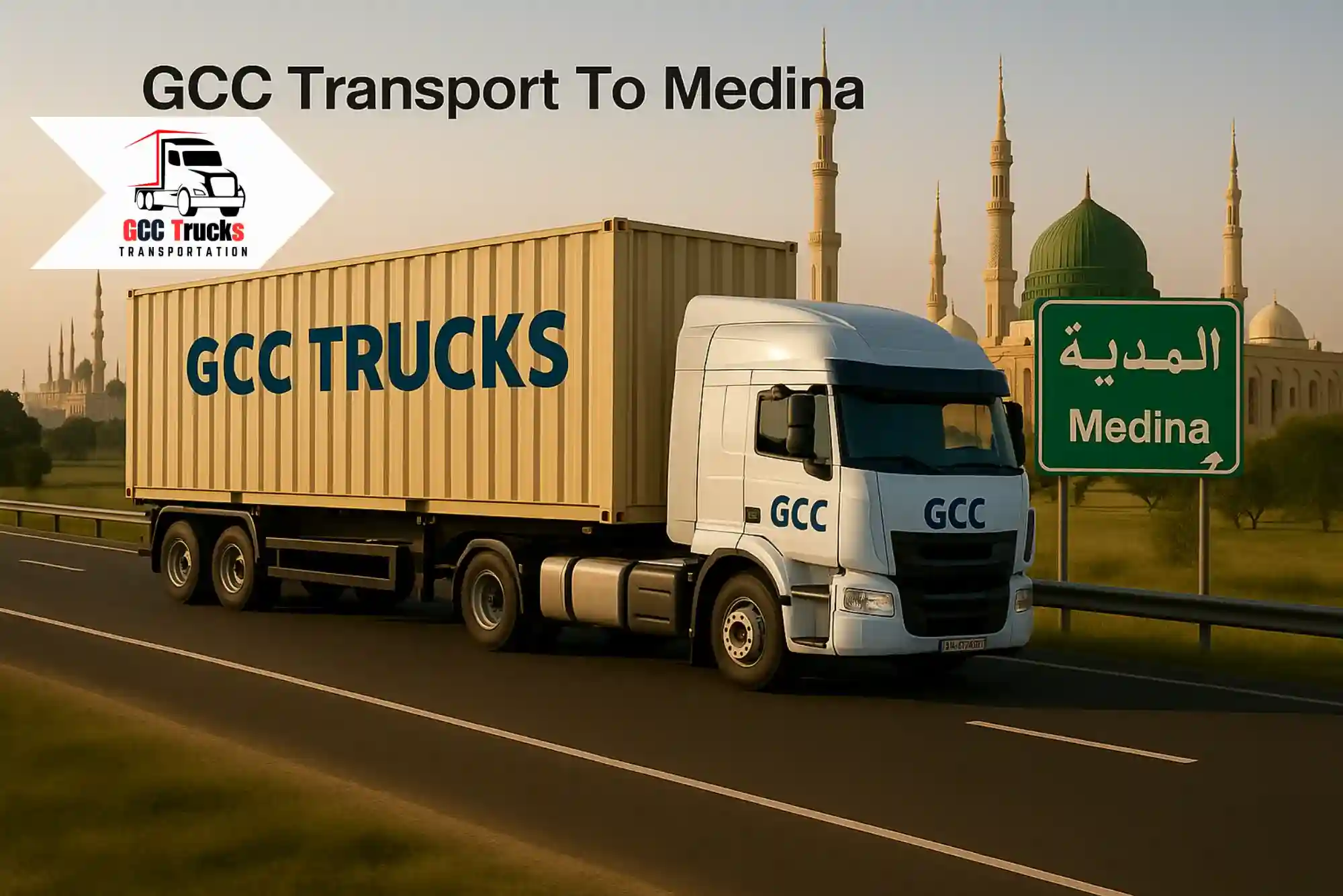 No.1 GCC Transport to Medina from Dubai | GCC Trucks
